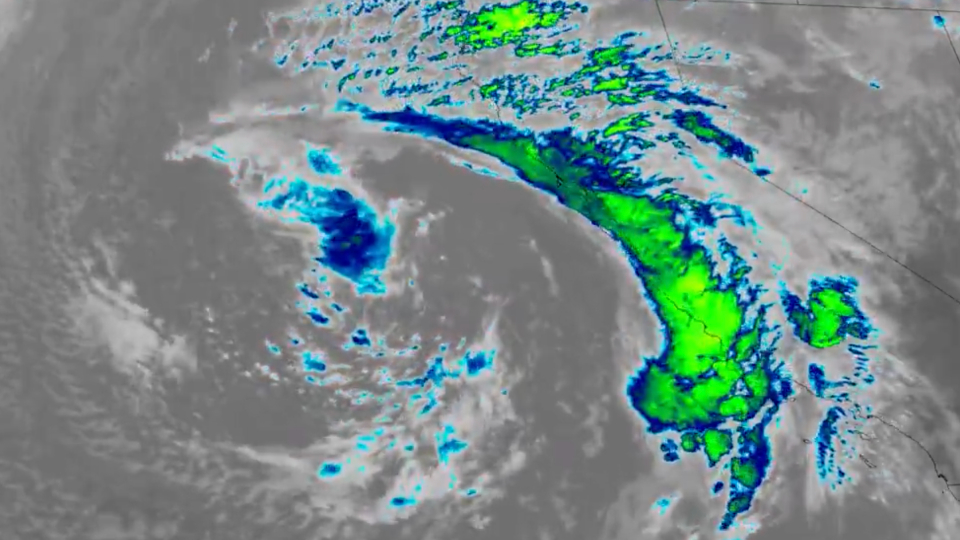 Satellite Shows System Soaking Southern California | WeatherBug