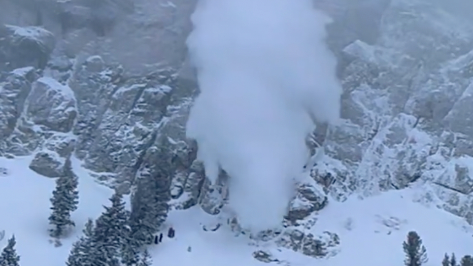 Road Reopened After Avalanche Triggered | WeatherBug