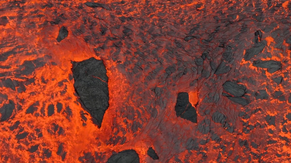 Mesmerizing Video of Icelandic Lava Flow | WeatherBug