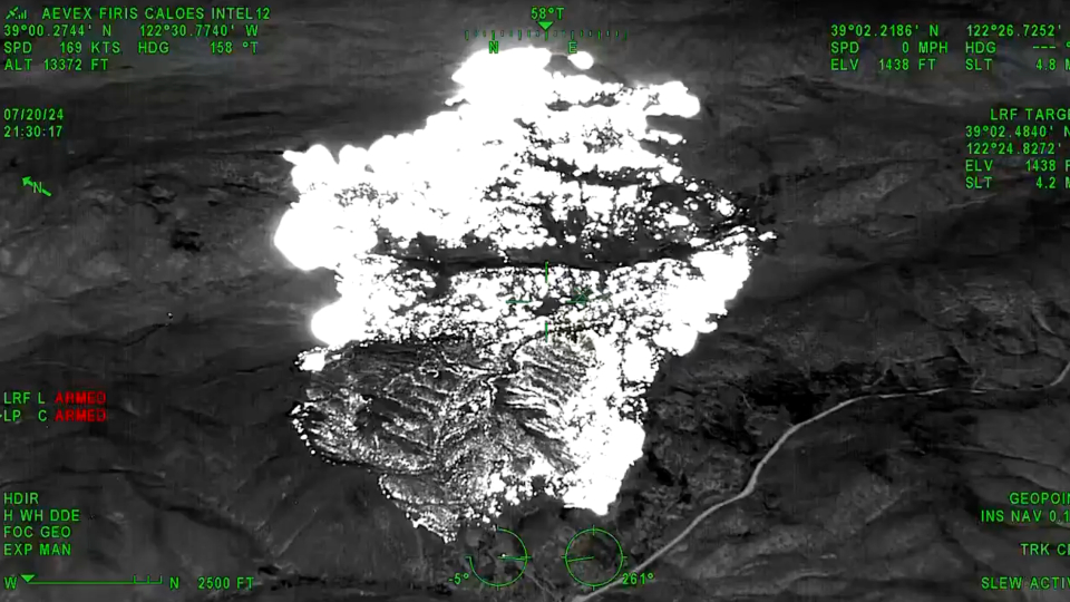 Ridge Fire Continues to Burn in California | WeatherBug