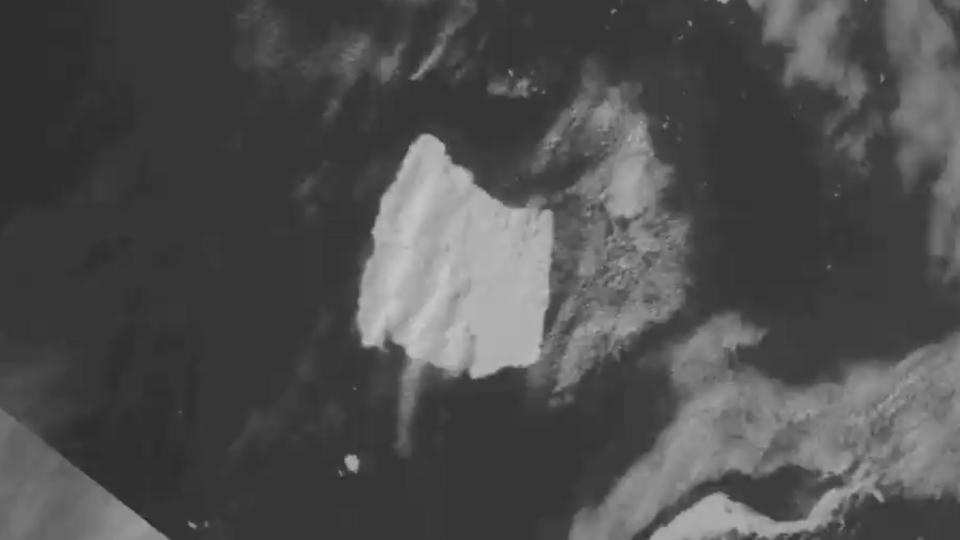 Largest Iceberg Stuck Spinning Near Antarctica | WeatherBug