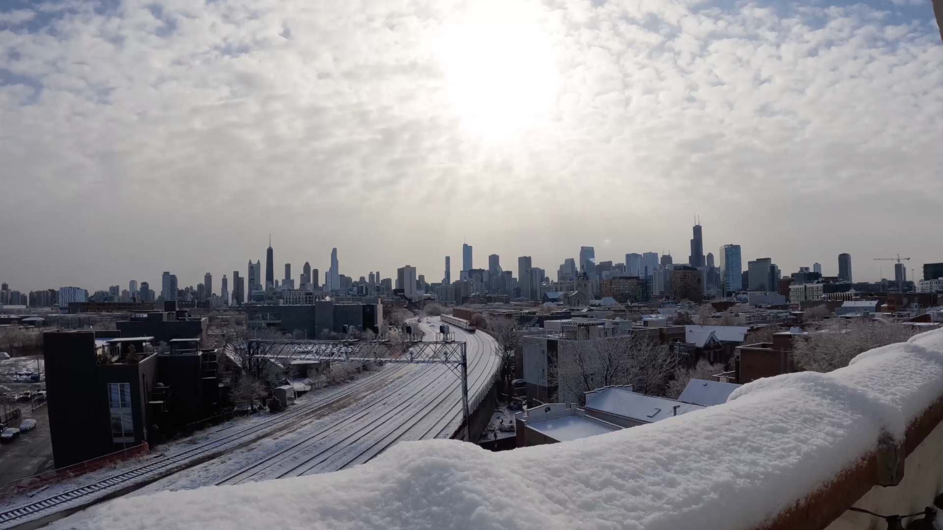 Spring Snowmelt Captured in Chicago | WeatherBug