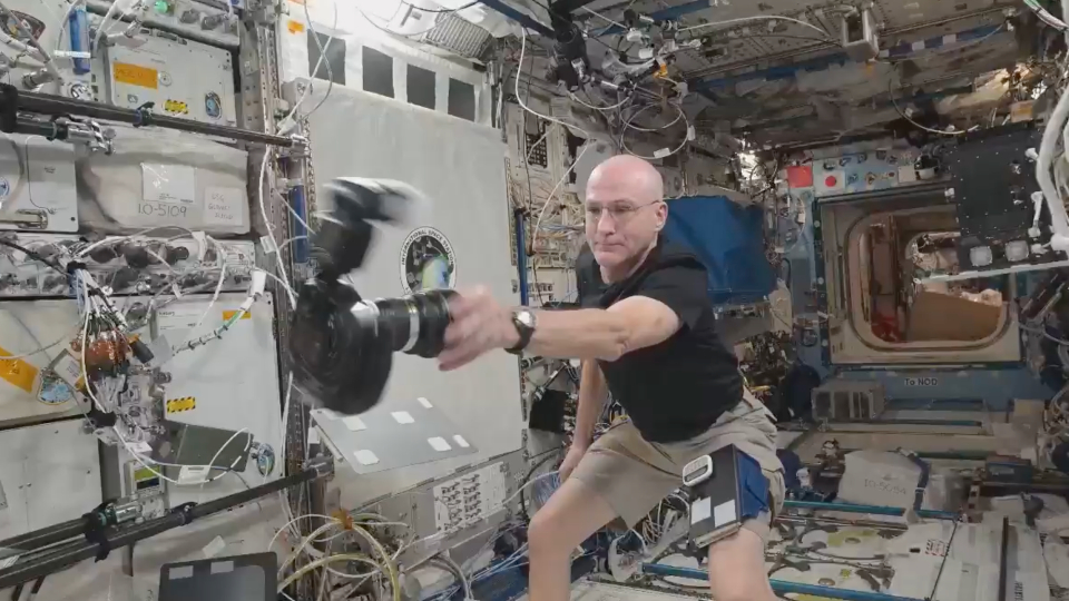 NASA Astronaut Takes Creative Spin Shot | WeatherBug