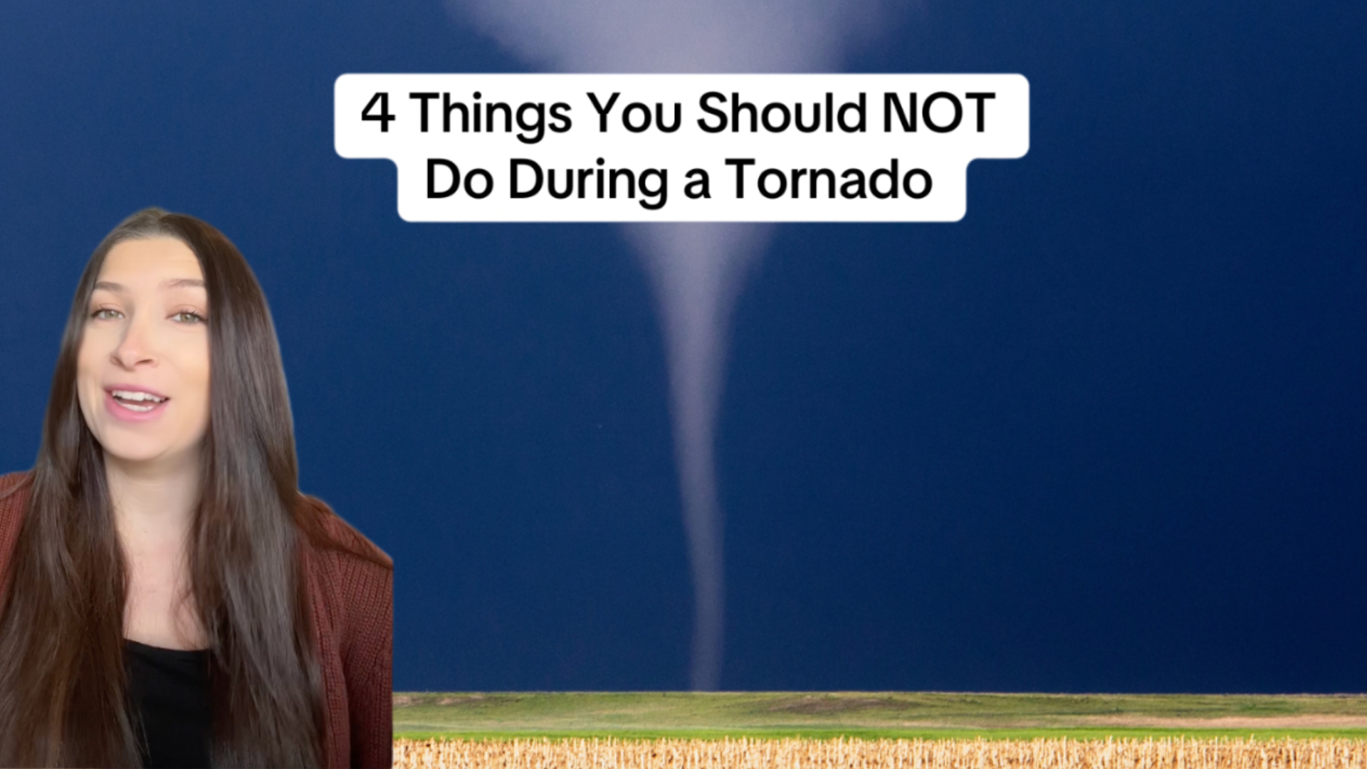 4 Things NOT To Do During a Tornado | WeatherBug