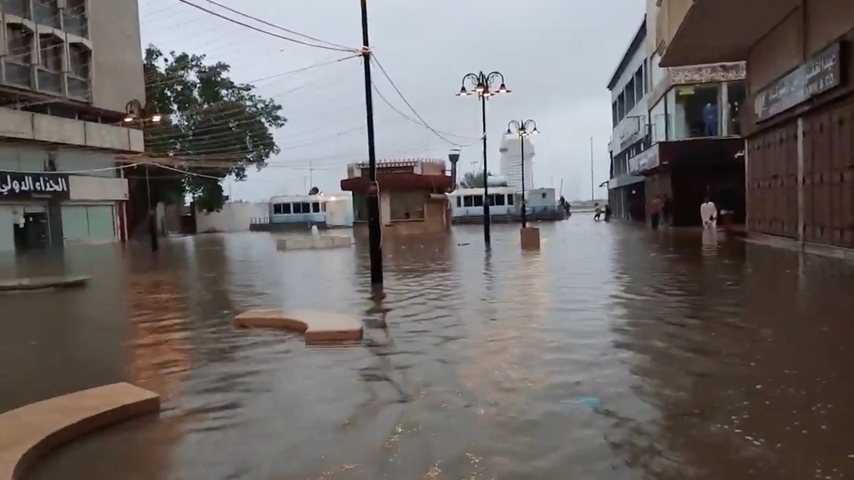Rare Heavy Rain Inundates Saudi Arabian City | WeatherBug