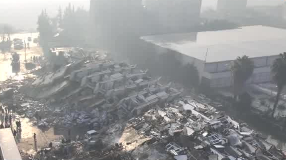 Devastation from Turkey Earthquake | WeatherBug