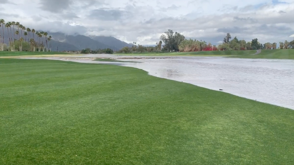 Palm Springs Golf Course Underwater | WeatherBug