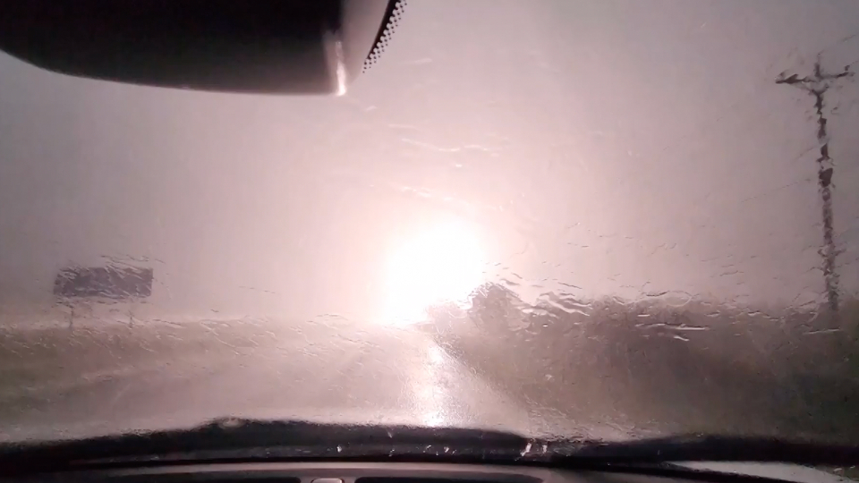 Lightning Strikes Power Transformer in Texas | WeatherBug