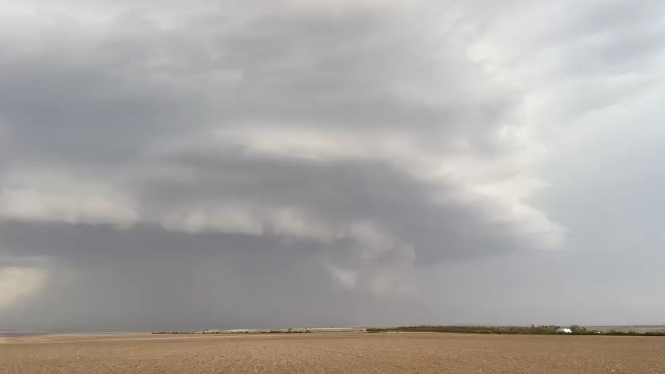 Stunning Structure of Severe Warned Storm | WeatherBug