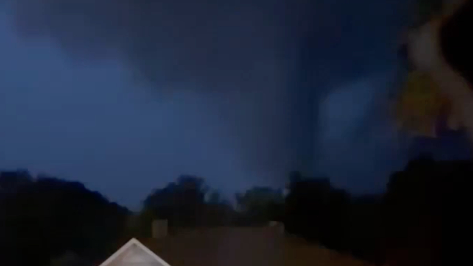 Lightning Illuminates Possible Tornado in South Carolina | WeatherBug Lightning Illuminates Possible Tornado in South Carolina | WeatherBug