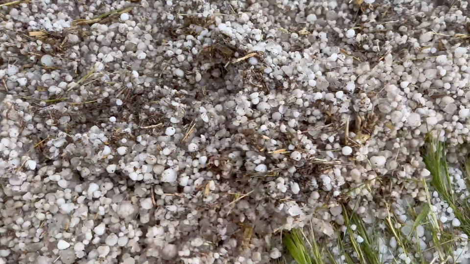 Strange Hail Flow in Nebraska Goes Viral | WeatherBug