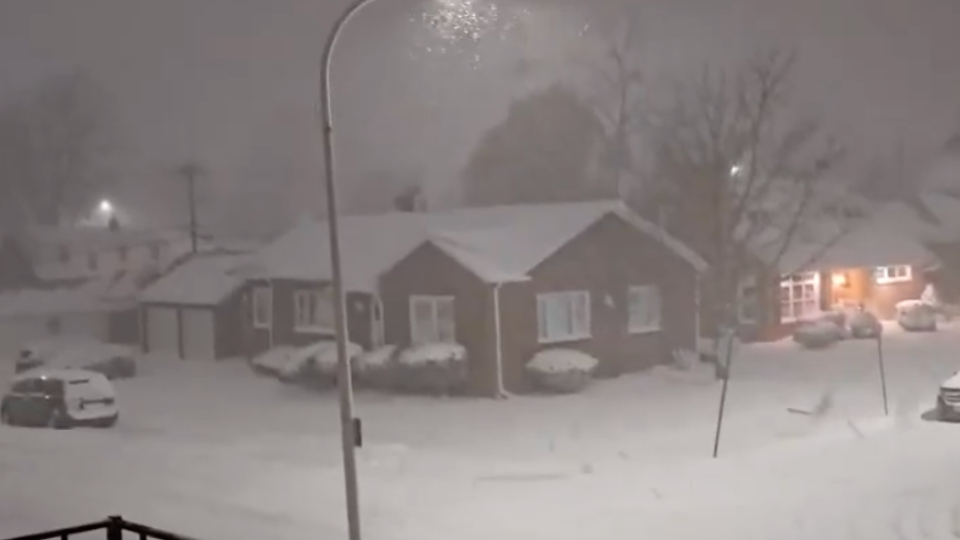 Thundersnow In Western New York | WeatherBug
