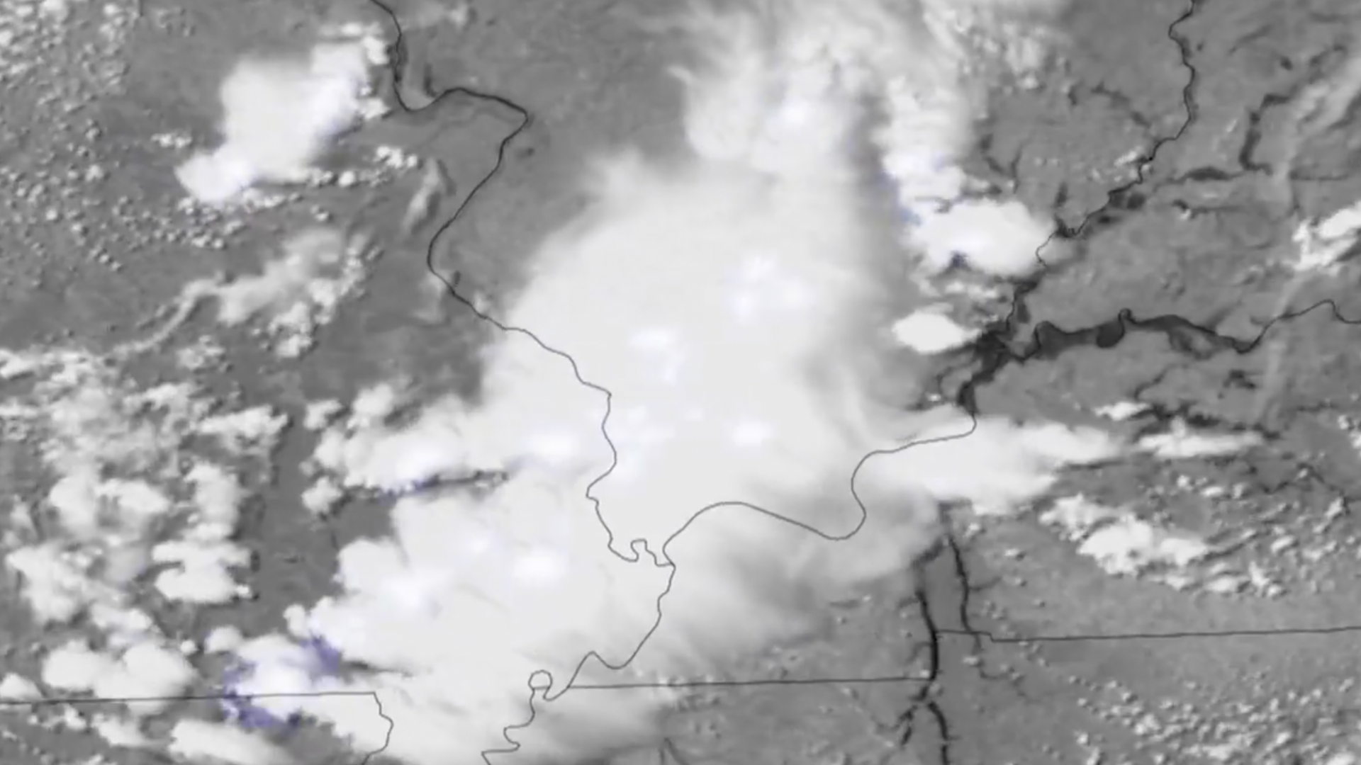 Storms Sweep Midwest Via Satellite | WeatherBug