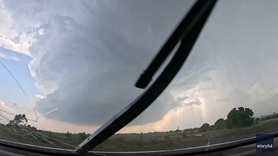 Footage of Tornado Forming Near Arnett | WeatherBug