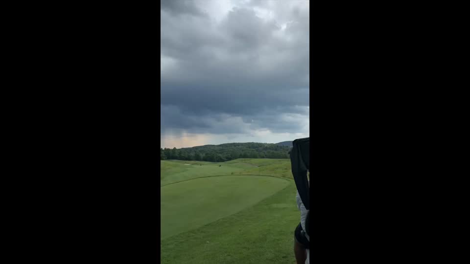Storm Brews Over Golf Course | WeatherBug