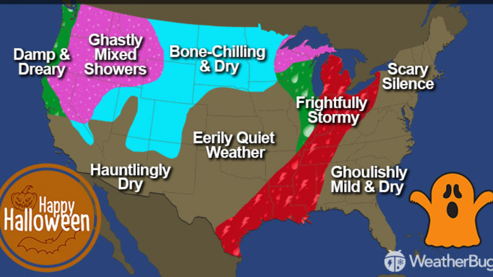 Scary Halloween Forecast for Most of US | WeatherBug