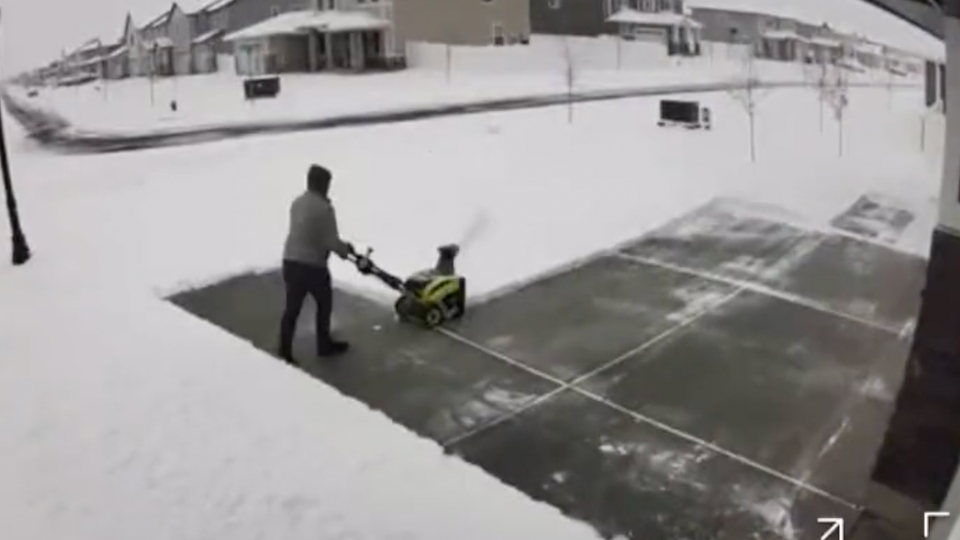 Satisfying Snow Removal Timelapse | WeatherBug